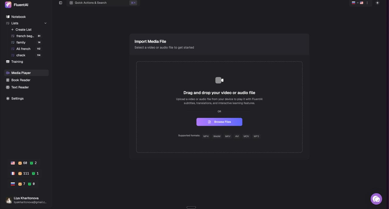Dual Subtitles for Netflix & YouTube | FluentAI